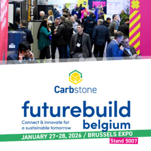 Carbstone | CO2-negative and 100% recyclable building blocks - Belgium